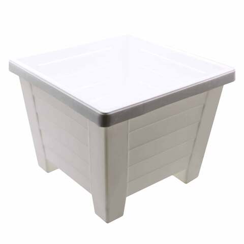 Buy KENPOLY SQUARE PLANTER NO.7 WHT Online - Carrefour Kenya