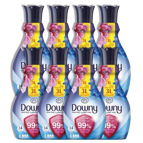 Downy Concentrate Fabric Softener Antibac 880ml Pack of 8 price in UAE ...