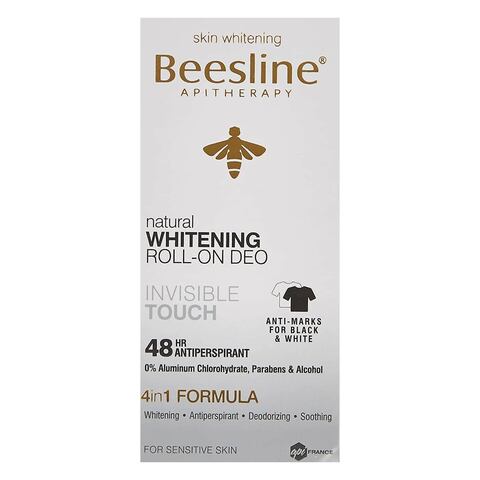 BEESLINE WHITENING ROLL ON DEODOEANT 48HR ANTI PERSPIRANT INVISIBLE ...