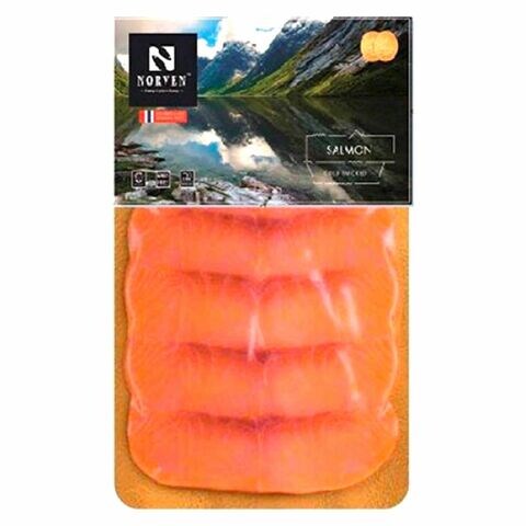 Norven Smoked Salmon Slices 120g price in UAE | Carrefour UAE ...