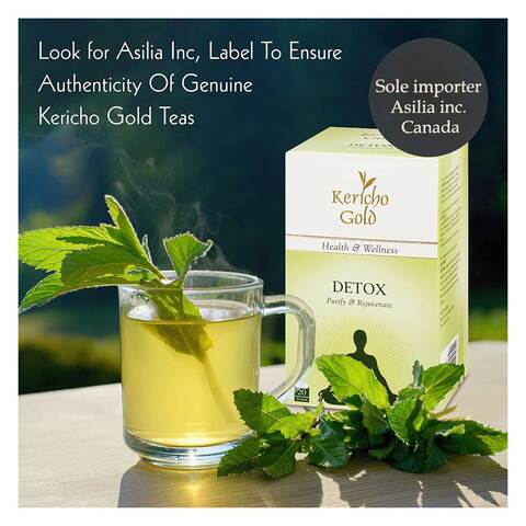 Buy Kericho Gold Health And Wellness Detox Tea Bags 2g x Pack of 20 ...