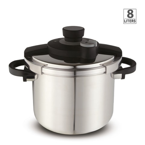 Alsaif vetro pressure cooker 8 L - silver price in Saudi Arabia ...