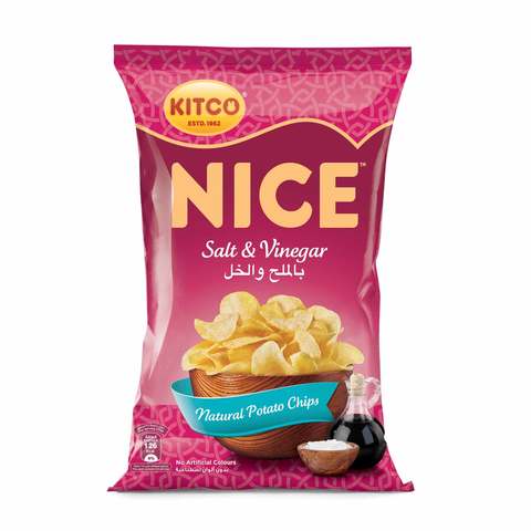 Kitco Nice Salt And Vinegar Potato Chips 170g price in UAE | Carrefour ...