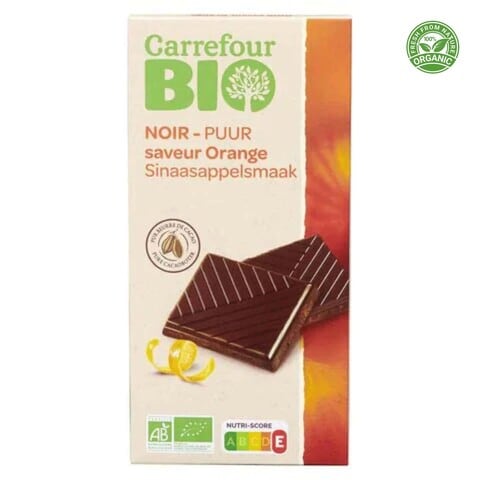 Carrefour Bio Orange Dark Chocolate 100g price in UAE | Carrefour UAE ...