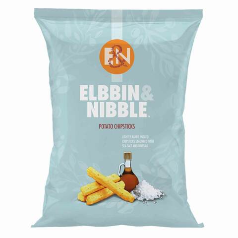 Buy Elbbin & Nibble Salt And Vinegar Potato Chipsticks 30g Online ...