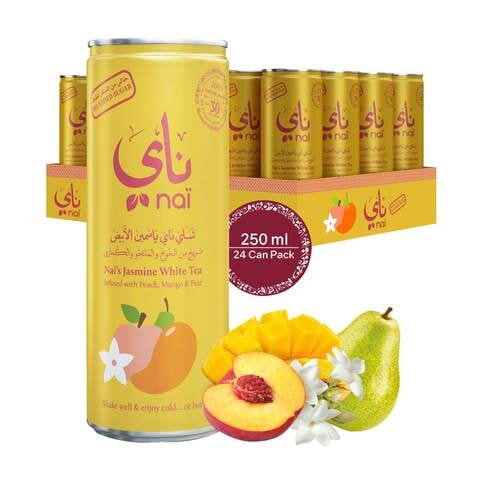 Nais Peach Mango Jasmine Iced Tea 100% Natural Ready to Drink 250ml ...