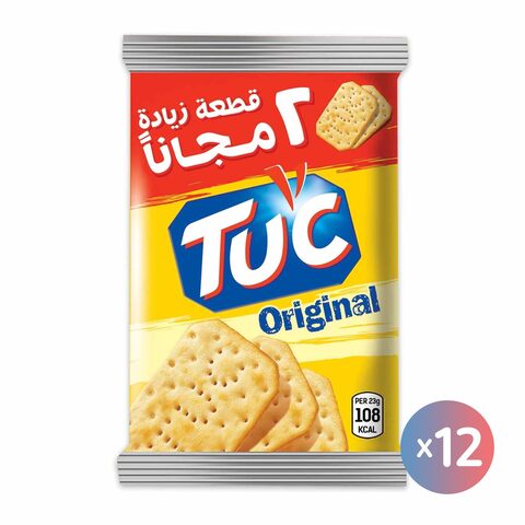 Tuc Salt Biscuits - 30.5 gm - 12 Pieces price in Egypt | Carrefour ...
