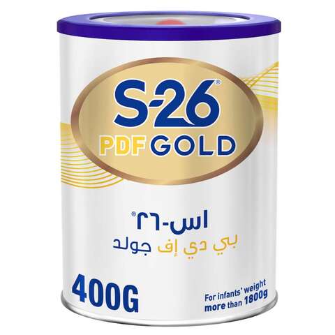 Wyeth Nutrition S26 PDF Gold Post Discharge Formula Baby Milk Powder ...