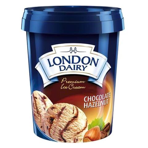London Dairy Chocolate Hazelnut Premium Ice Cream 125ml price in UAE ...