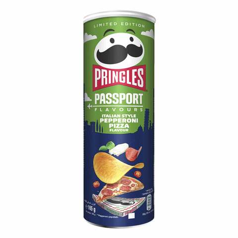 Pringles Passport Italian Pepperoni Pizza Potato Chips 165g price in ...