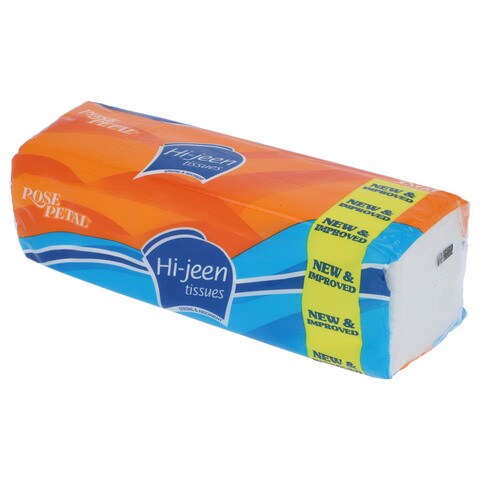 Buy Rose Petal Hi-jeen Tissues White 100 Sheets Online | Carrefour Pakistan