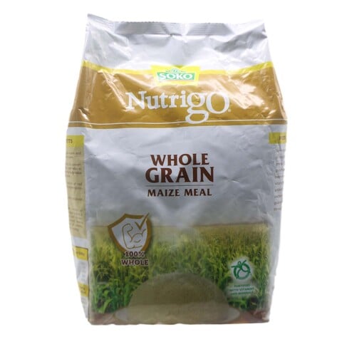 Buy Soko Nutrigo Whole Grain Maize Meal Flour 2Kg Online - Carrefour Kenya