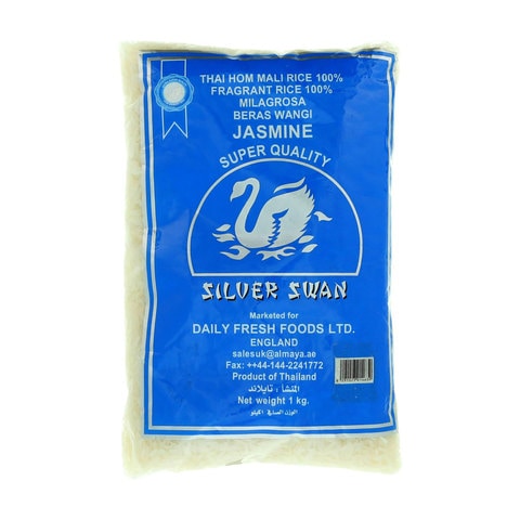 Silver Swan Jasmine Fragrant Rice 1kg price in UAE | Carrefour UAE ...