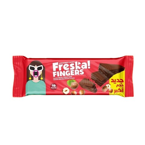 Freska Fingers Cocoa Wafer Filled with Hazelnut - 10 Fingers price in ...
