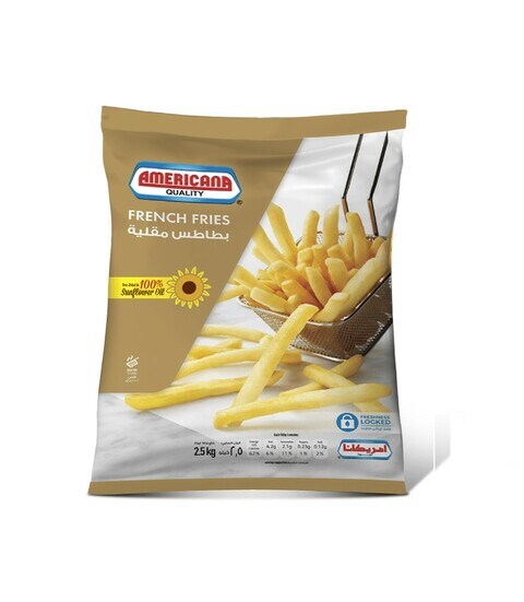 Americana Pommes Frites Pre-Fried French Fries 2.5 kg price in Kuwait ...