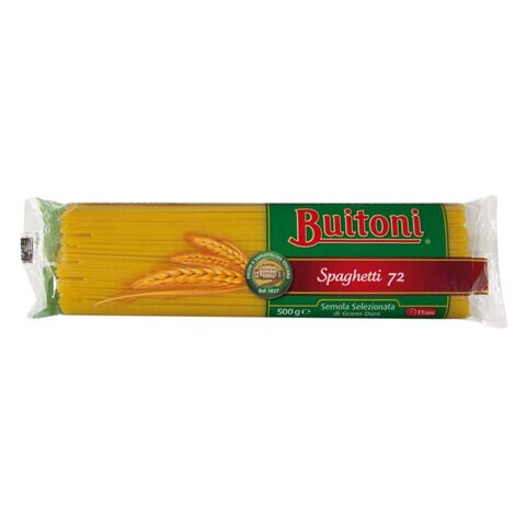 Buitoni Spaghetti Pasta No 72 500g price in Kuwait | Carrefour Kuwait ...