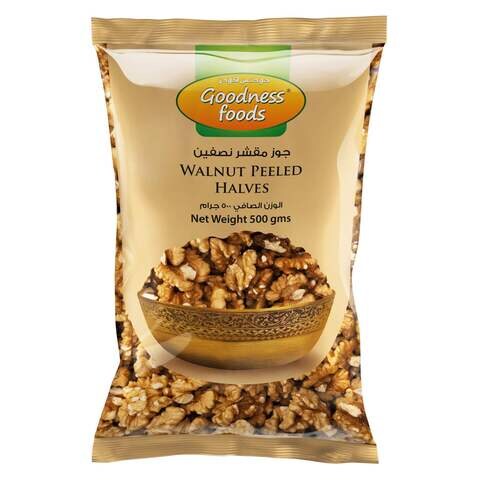 Goodness Foods Walnuts 500g price in UAE | Carrefour UAE | supermarket ...