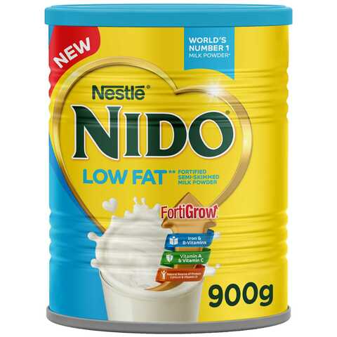 Nestle Nido Low Fat Powdered Milk 900g price in UAE | Carrefour UAE ...