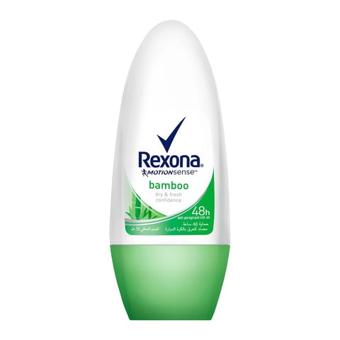 Rexona Women Antiperspirant Bamboo Roll-On 50ml price in Saudi Arabia ...