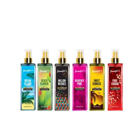 Jennifers Body Mist Fragrance Set 6 count price in UAE | Carrefour UAE ...