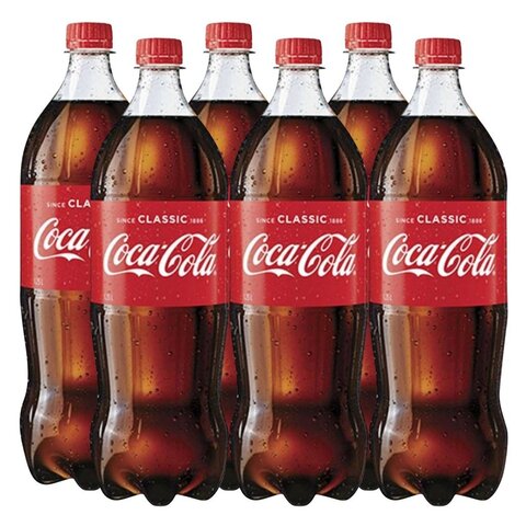 Coca Cola Pet Soft Drink 1.25L x Pack of 6 price in Kuwait | Carrefour ...