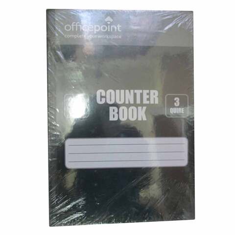 Office Point CB003 A4 3Q Counter Book