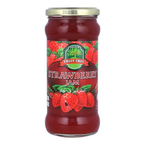 Buy Golden Fruit Tree Strawberry Jam 440 gr Online | Carrefour Pakistan