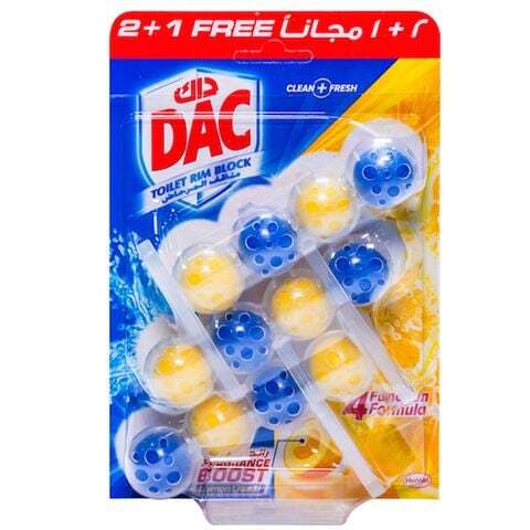 DAC TOILET RIM BLOCK LEMON 150G price in Kuwait | Carrefour Kuwait ...