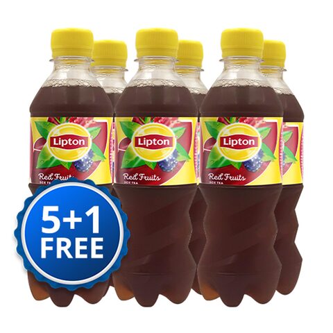 Buy Lipton Ice Tea Red Fruits 330ML Pack Of 5+1 Free Online - Shop ...