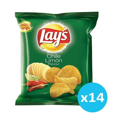 Lays potato chips chill 23 g X 12 price in Saudi Arabia | Carrefour ...