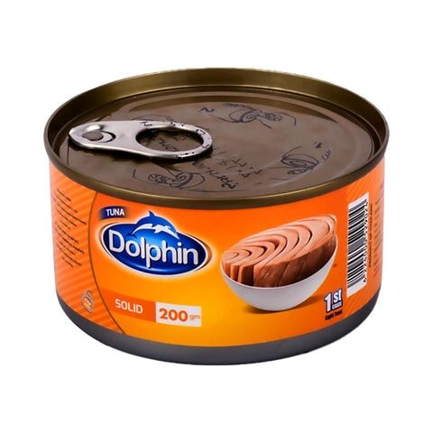 Dolphin Solid Tuna Easy Open Tin - 200 Gram price in Egypt | Carrefour ...