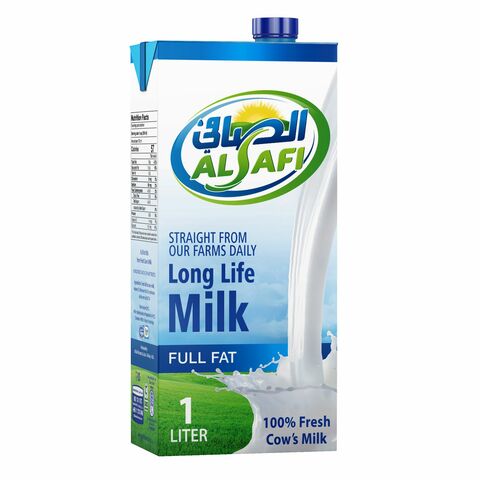 Al Safi UHT Full Fat Milk 1l price in UAE | Carrefour UAE | supermarket ...