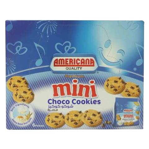 Americana Quality Premium Mini Choco Cookies 40g x Pack of 6 price in ...