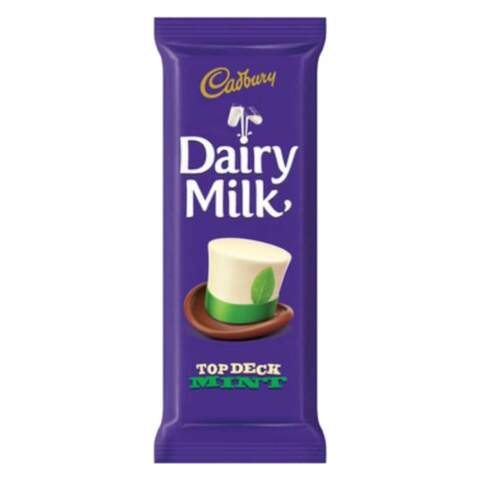 Buy Cadbury Dairy Milk Top Deck With Mint Chocolate 80g Online ...