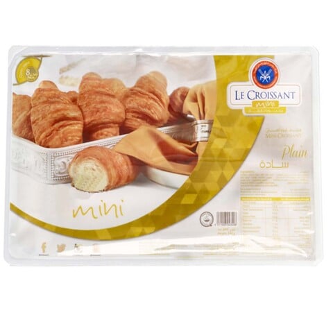 Kuwait Flour Mills And Bakeries Plain Mini Croissant 30g x 8 Pieces ...
