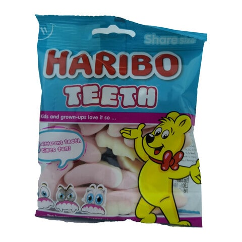 Haribo Jelly Teeth - 80 gm Online | Carrefour Egypt