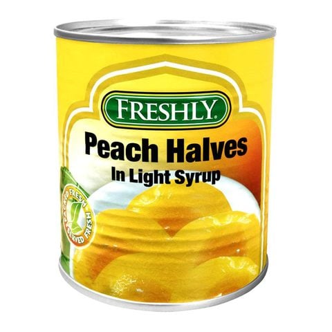 Freshly Peach Halves 850g price in Saudi Arabia | Carrefour Saudi ...