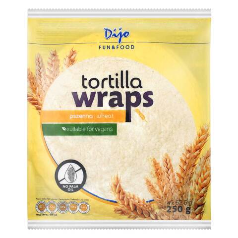 Dijo Tortilla Wheat Wraps 250g price in UAE | Carrefour UAE ...