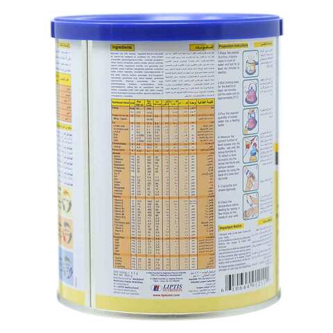 Buy Liptomil Plus Infant Formula Milk Powder Stage 1 400g Online ...