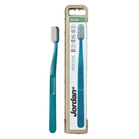Jordan Green Clean Medium Toothbrush Blue price in UAE | Carrefour UAE ...